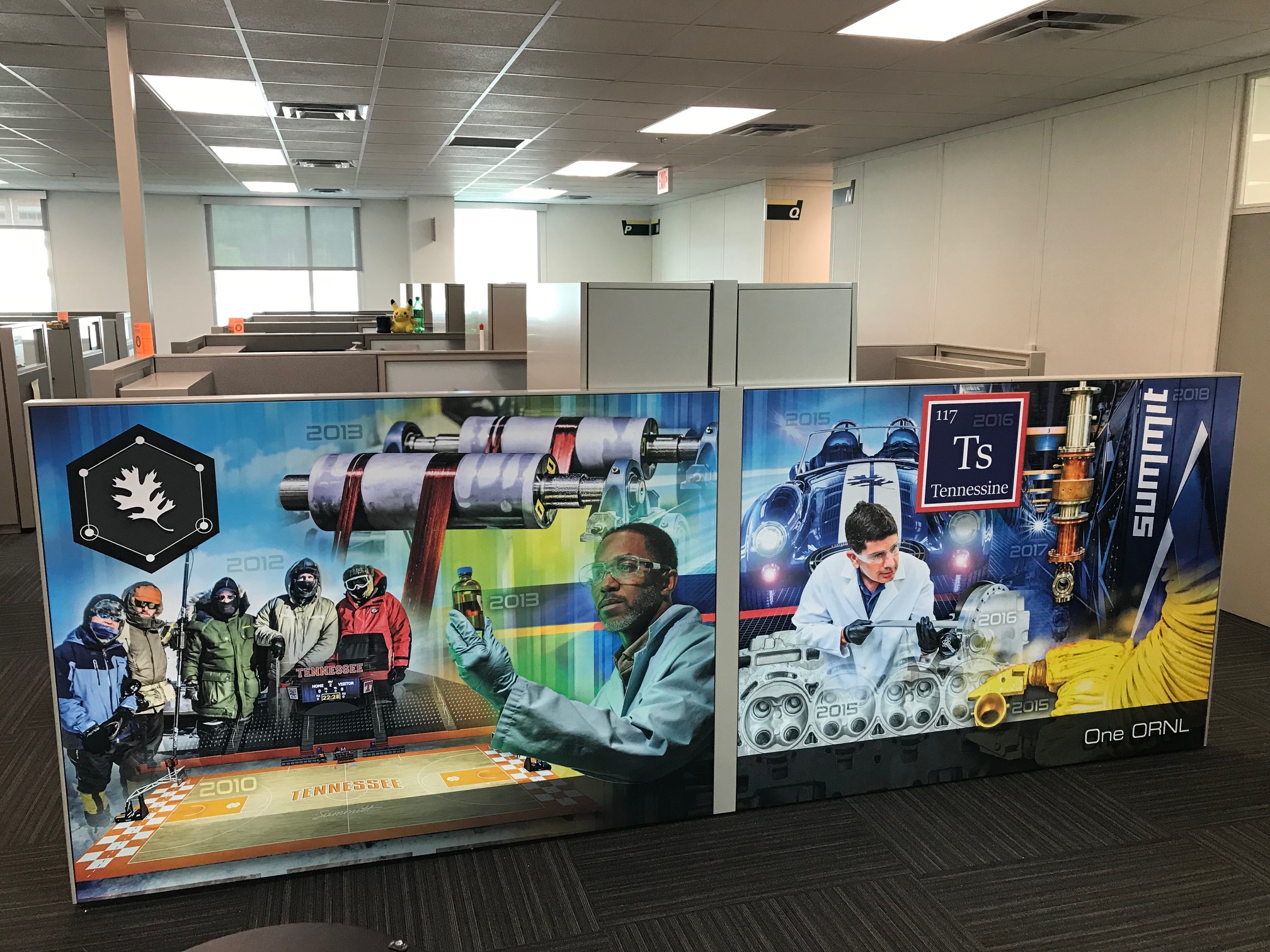 ORNL Building 5600 - WorkSpace Interiors